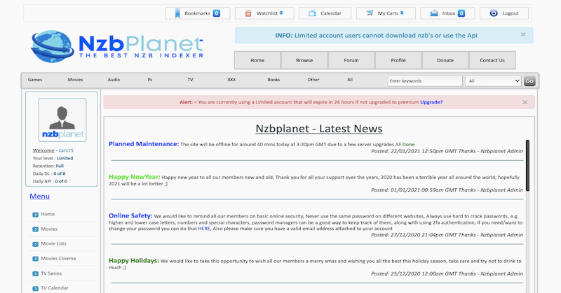 NZBPlanet Review - Beste NZB-sites beoordeeld - Nl. UsenetReviewz.com